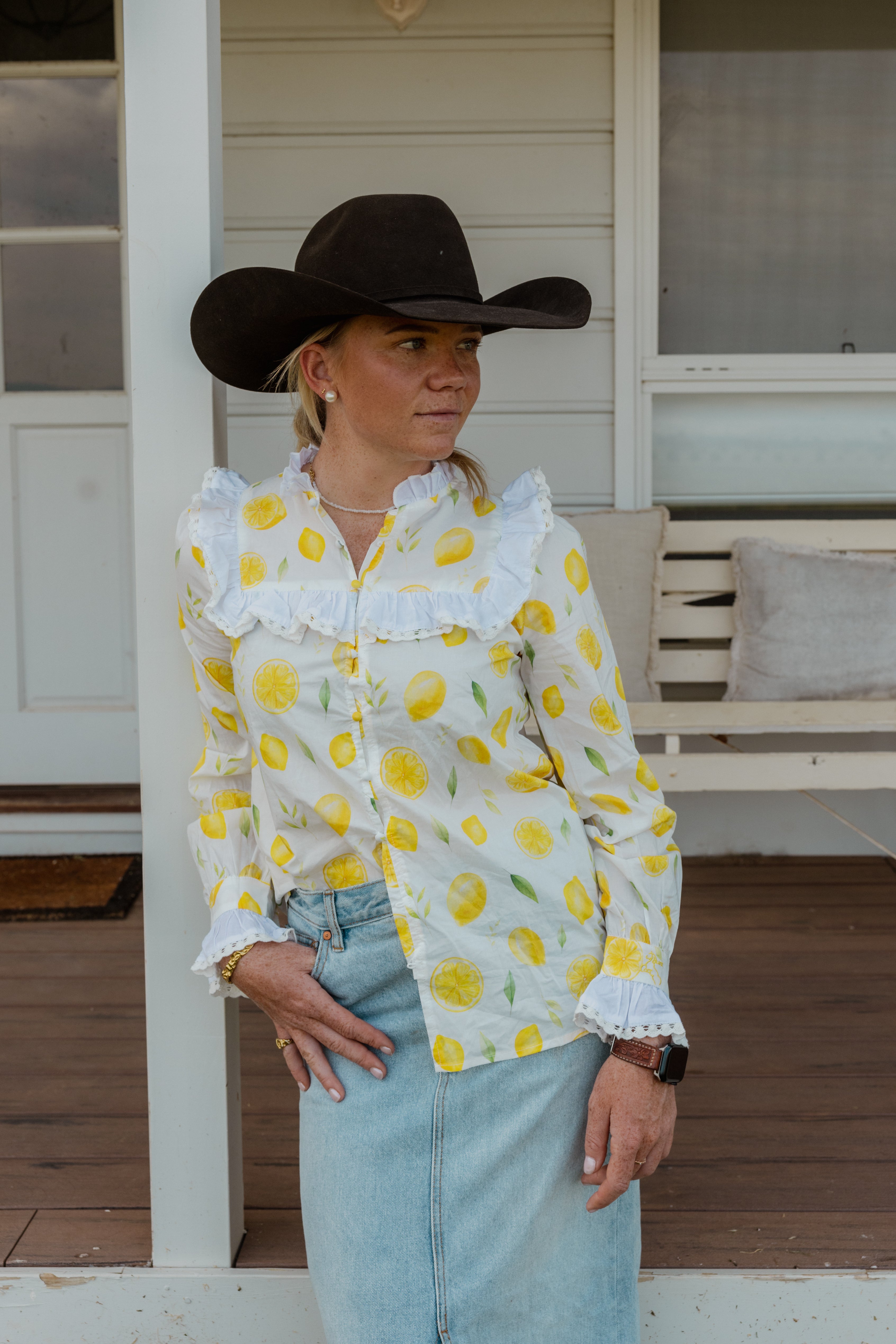 Sophie Lemon Squash Shirt – Black Colt Clothing
